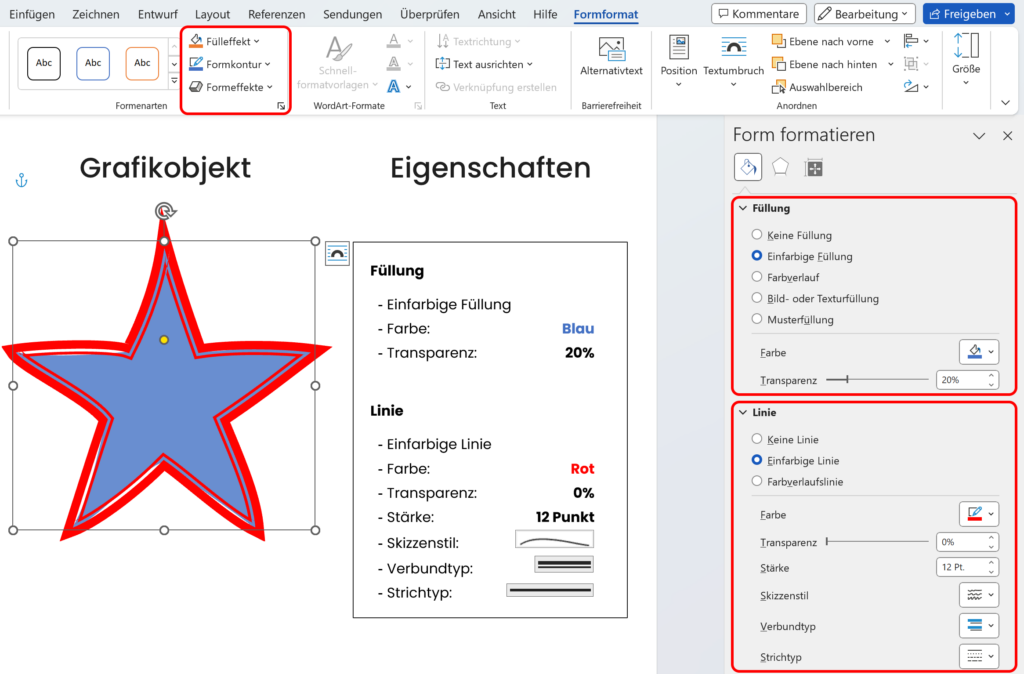 Bilder, Formen und Textfelder – digibasics